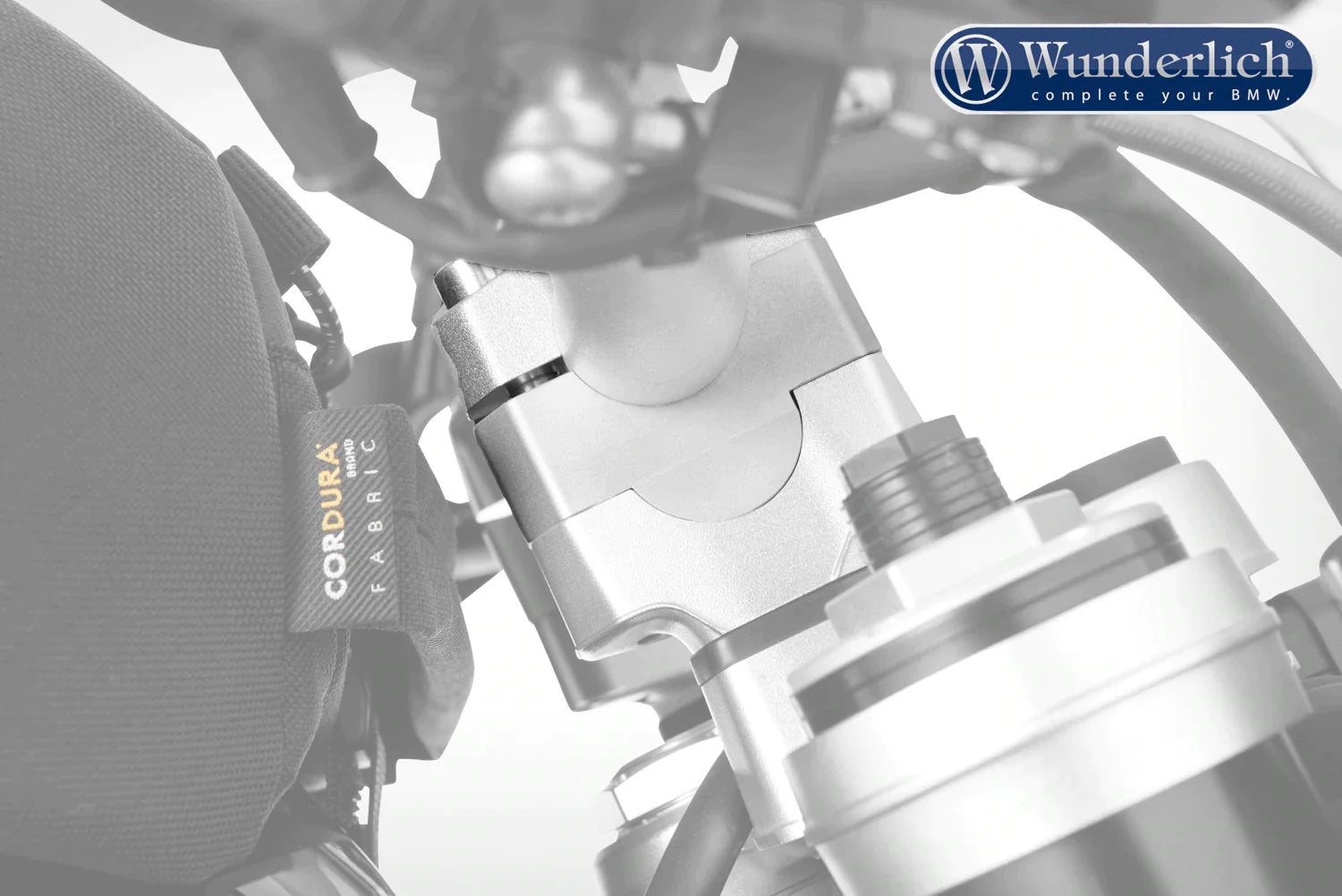 BMW S1000R Ergonomics - Handlebar Risers (20mm) - Wunderlich ...